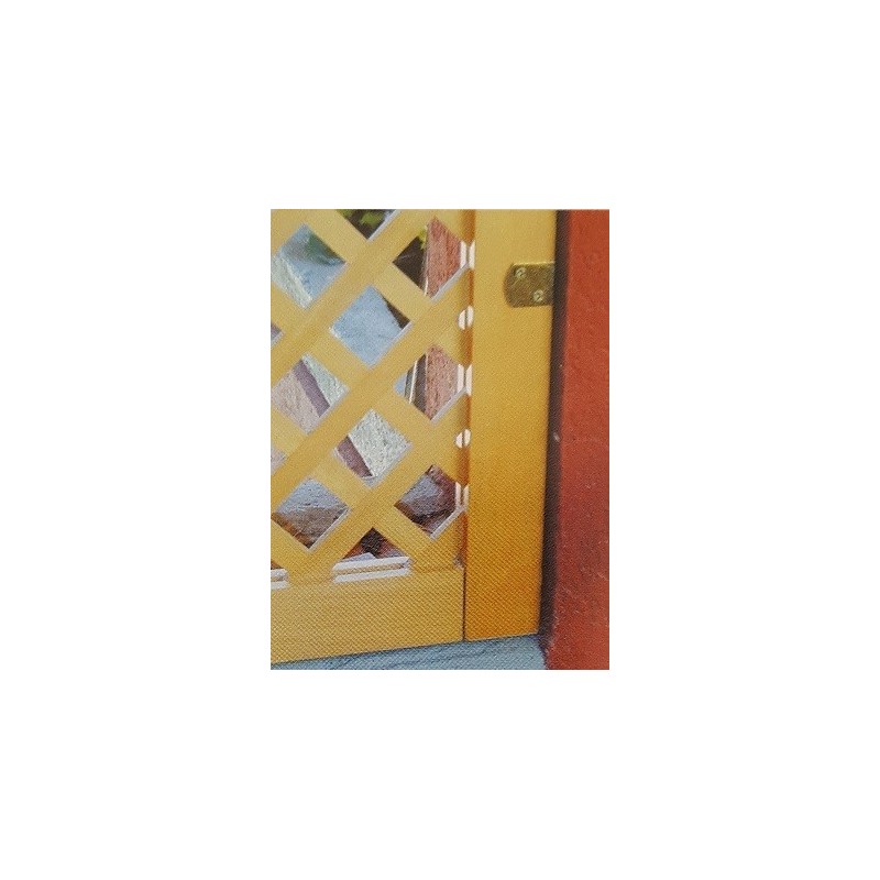 Piastrina angolare per grigliati