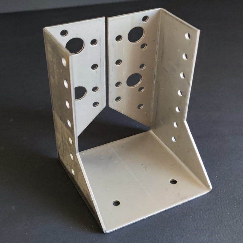 Scarpa staffa acciaio inox 304 ali interne per travi in legno lamellare